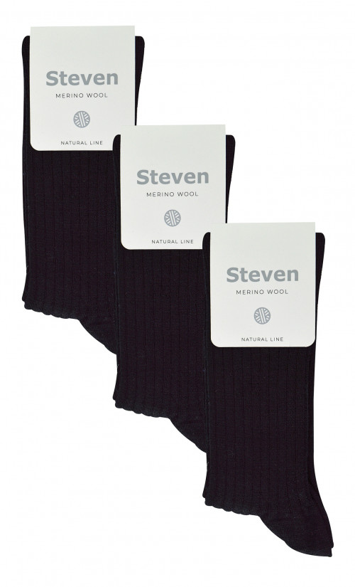 Art. 130 Ladies Merino Wool Socks E 130 BLK X3 PACK - Gifyu