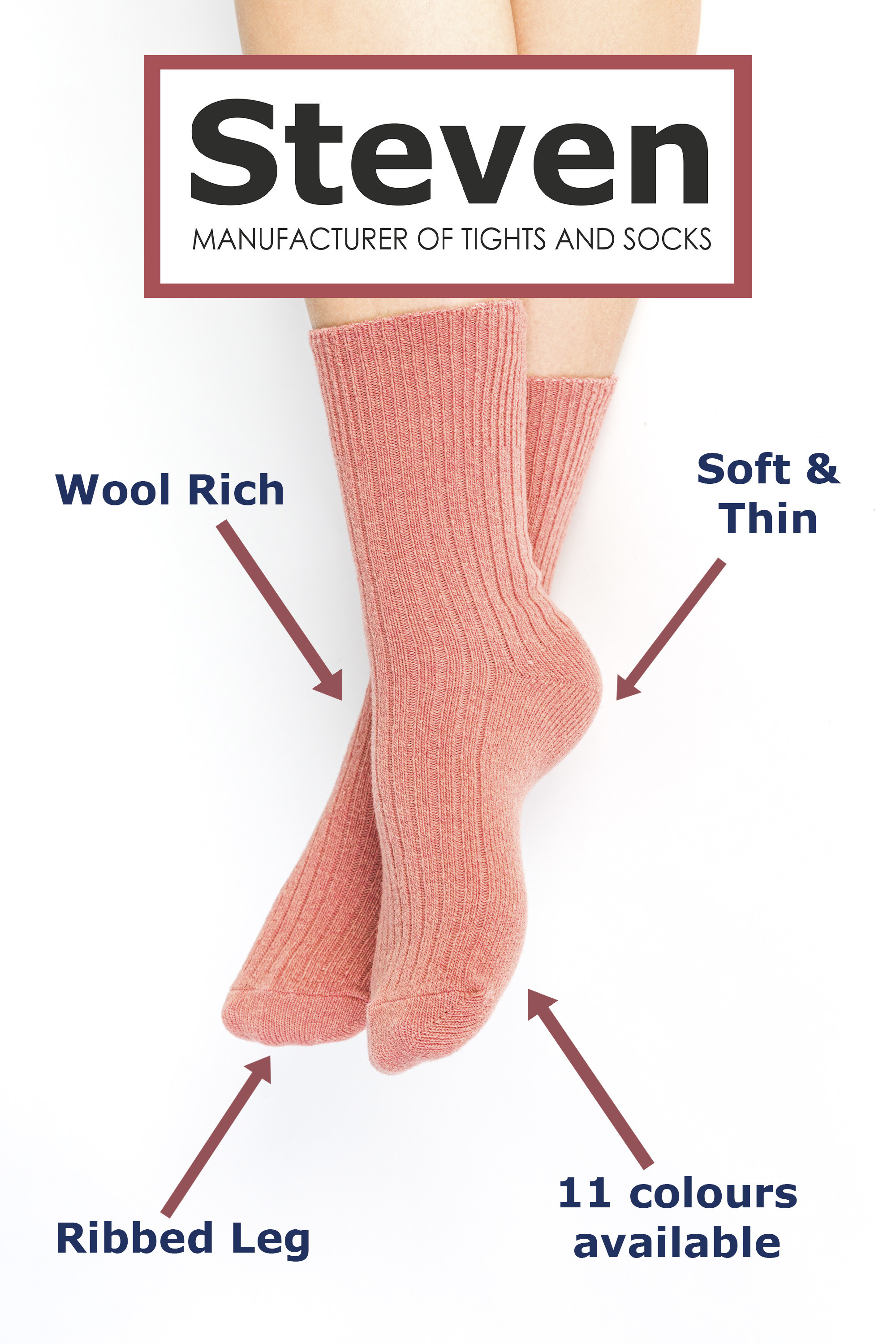 TL 093 Ladies Wool Bed socks INFOPANEL 2 - Gifyu
